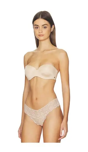 Cosabella Lisciante Strapless Bra In Nude - Sabbia
