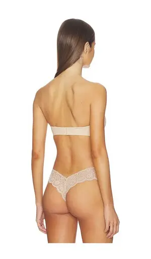 Cosabella Lisciante Strapless Bra In Nude - Sabbia