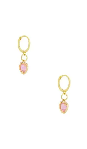 CASA CLARA Deco Earrings - Rose