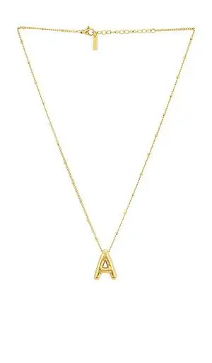 CASA CLARA Amity Initial Pendant Necklace - Gold