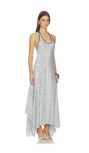 KATE BARTON Halterneck Handkerchief Dress