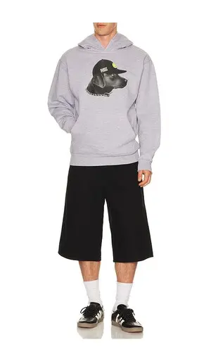 MARKET Smiley Dog Got Style Hoodie - Ash Grey
