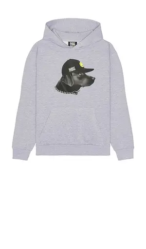 MARKET Smiley Dog Got Style Hoodie - Ash Grey