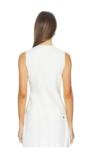 KATE BARTON Linen Blend Summer Suit Vest
