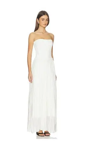 Simkhai Adalys Bustier Dress - Ivory