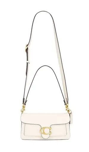 COACH Tabby 26 Shoulder Bag - Chalk