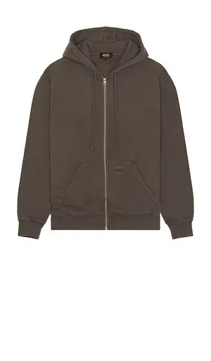 STAN RAY Patch Zip Hoodie - Raven Black