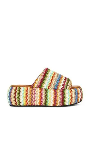 SIMONMILLER Cloudy Platform Sandal - Tropical Twist