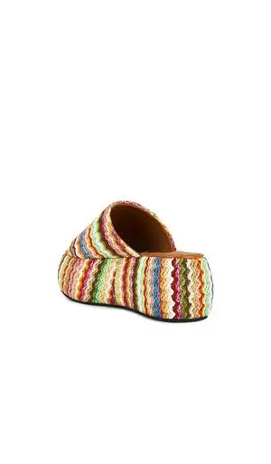 SIMONMILLER Cloudy Platform Sandal - Tropical Twist