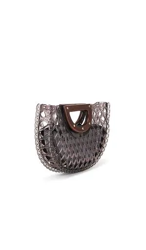 Dolce Vita Solandra Jelly Fan Bag - Smoke