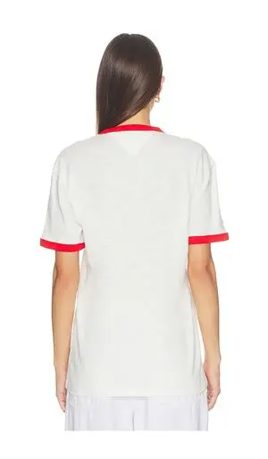 Tommy Hilfiger Waving Flag Ringer Tee