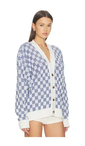 Tommy Hilfiger Relaxed Texture Cardigan - Fizzy Blue
