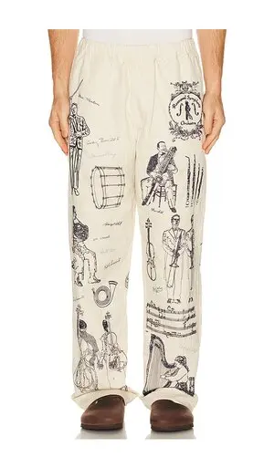 SAMUEL ZELIG Orchestra Pant - Natural