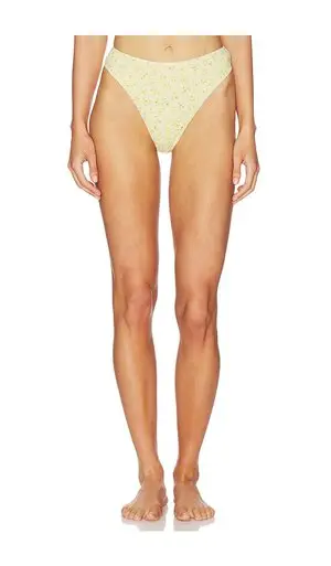 ELCE Paloma Smocked Bikini Bottom - Marigold