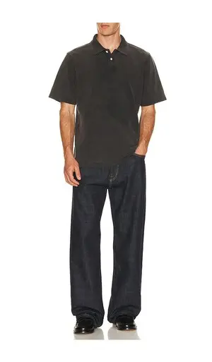 CORRIDOR Pique Polo - Black