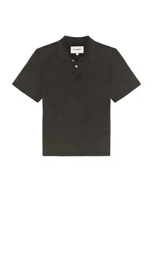 CORRIDOR Pique Polo - Black
