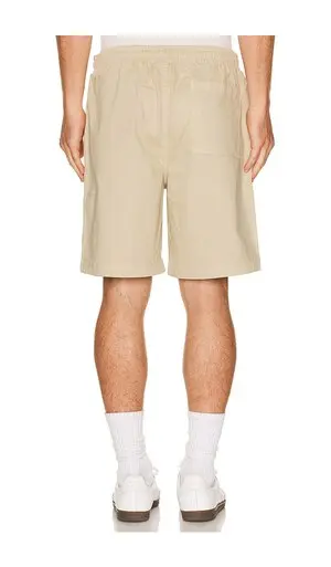 Barefoot Dreams Cotton Canvas Twill Utility Short - Stone