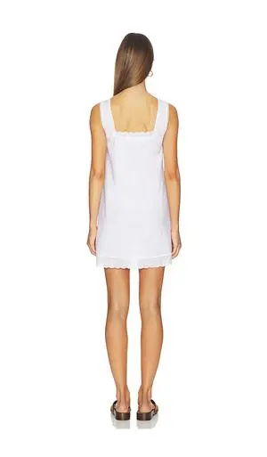 Ciao Lucia Edeme Embroidered Linen Dress
