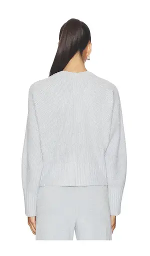 Barefoot Dreams Cozychic Lite Ribbed Button Front Cardigan - Frost