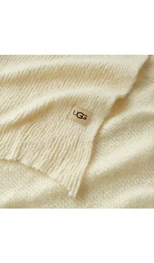 UGG HOME Margot Throw Blanket In Yellow