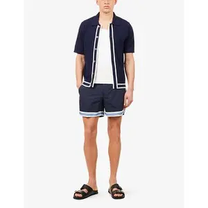 CHE Jorge Button-through Knitted Polo Top Xxl