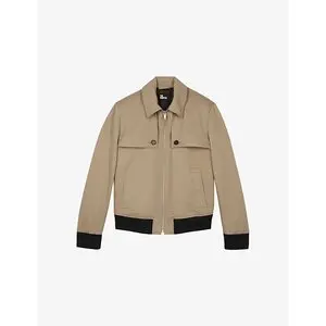 The Kooples Zip-up Cotton Jacket