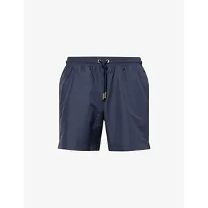 Orlebar Brown Boxer Iii Drawstring-waist Woven Swim Shorts - Granite
