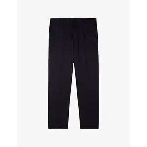 The Kooples Tapered-leg Stretch-cotton Chino Trousers