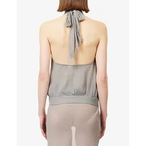 Gimaguas Boa Halterneck Woven Top