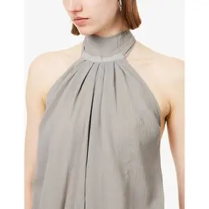 Gimaguas Boa Halterneck Woven Top