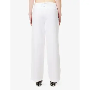 Gimaguas Straight-leg Cotton-linen Trousers