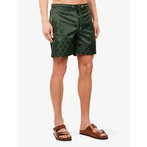 CHE Printed Swim Shorts - Pine Green