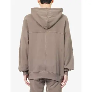 Rick Owens Cotton Windbreaker Hoody - Dust