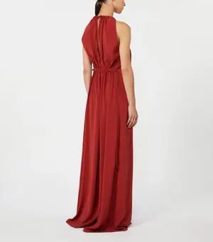 Max Mara Satin Halterneck Jumpsuit