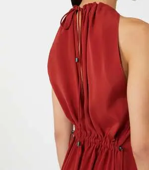 Max Mara Satin Halterneck Jumpsuit