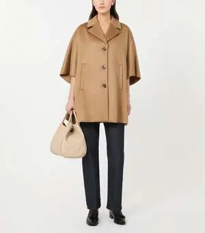 Max Mara Cashmere Oversized Cape