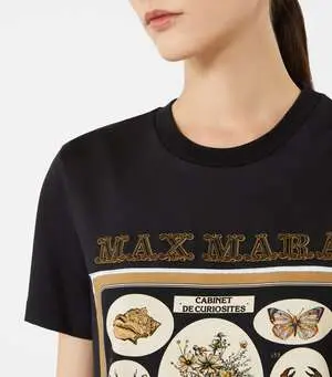 Max Mara Cotton Jersey T-shirt - Black