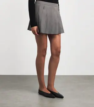 HERSKIND Pleated Mini Skirt