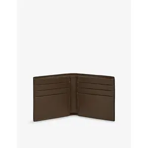 Smythson Ludlow 6-card Slot Leather Wallet - Dark Olive