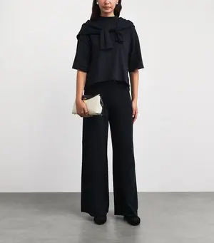 Falke Silk-cotton Mock-neck Top