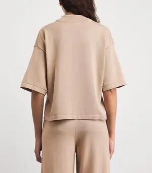 Falke Silk-cotton Mock-neck Top
