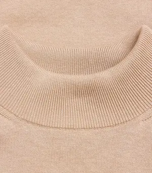 Falke Silk-cotton Mock-neck Top