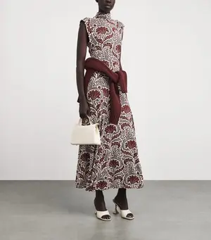 ME+EM Floral High-neck Maxi Dress