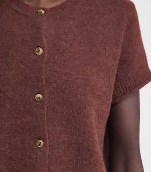 ME+EM Alpaca-blend Baby T-shirt - Brown