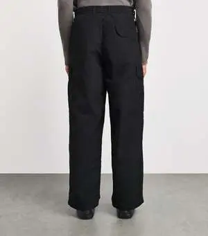 C.P. COMPANY Lens Cargo Trousers - Black