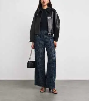 Sandro Leather Jacket
