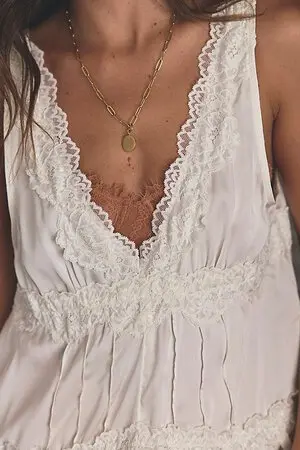 BRENDA GRANDS Paperclip Chain Necklace