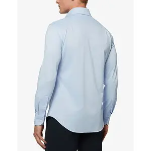 Boggi Milano Regular-fit Japanese Jersey Polo Shirt - Light Blue