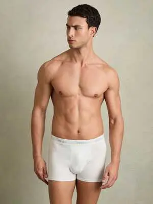 REISS Heller Stretch-cotton Logo-waistband Boxers 3 Pack