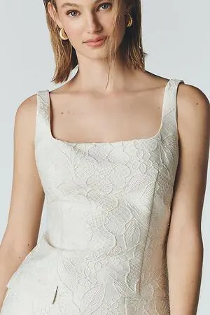 Amanda Uprichard Isabella Sleeveless Mini Dress